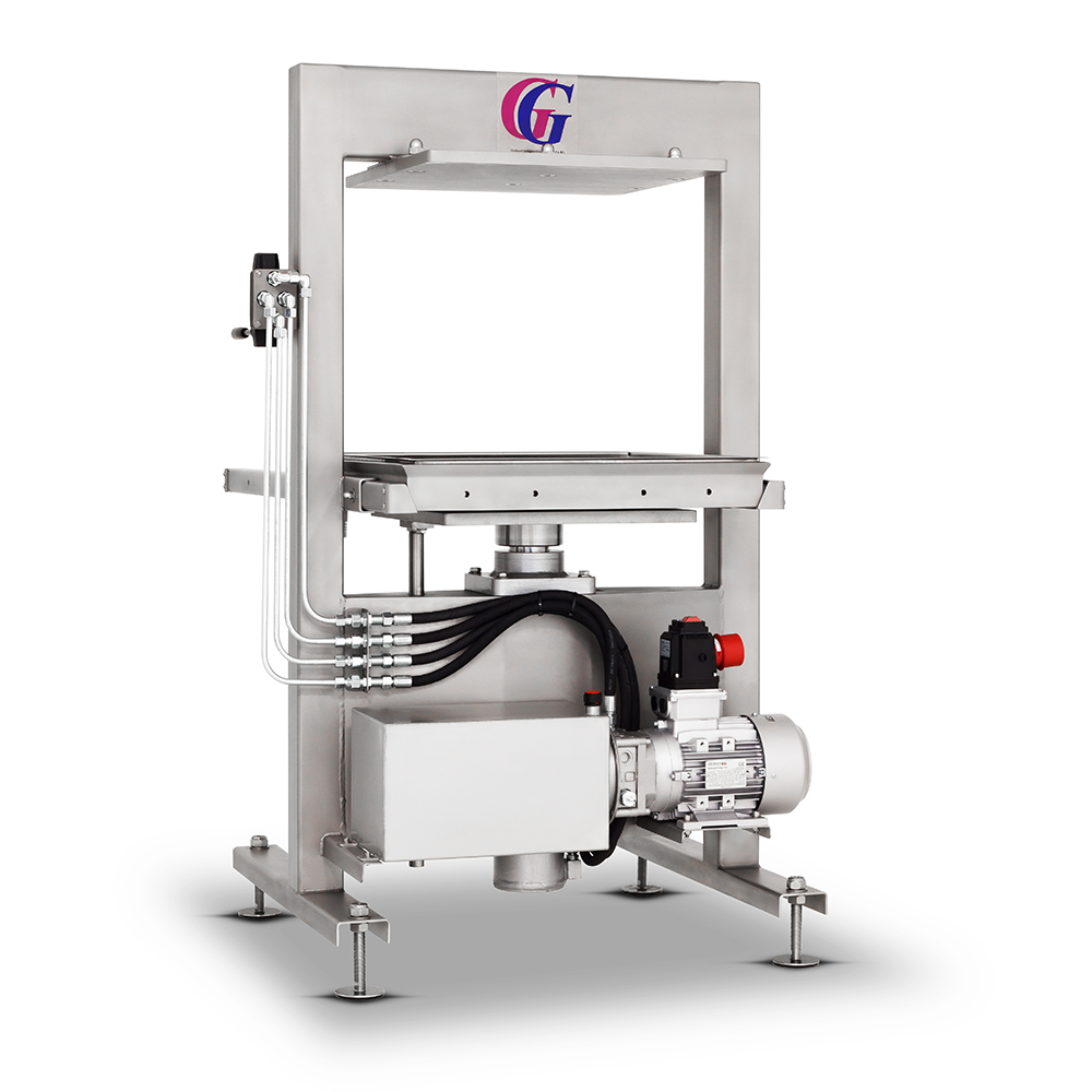 Hydraulic packing fruit press PP40 - Rack and Cloth Press