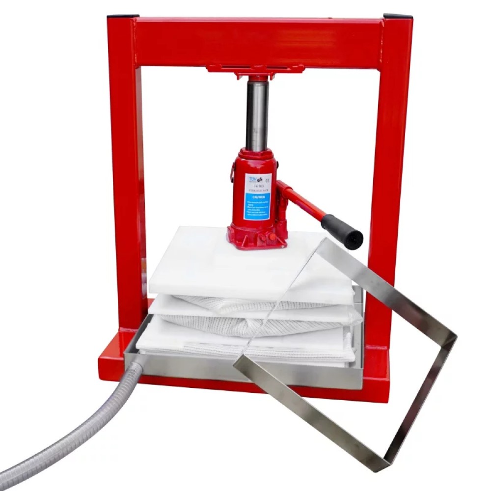 Hydraulic packing fruit press TP 5 - TP 40 - Rack and Cloth Press
