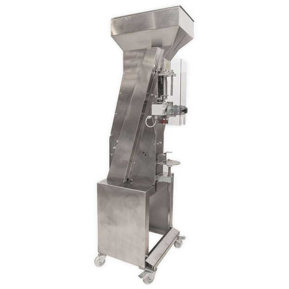 Semi-automatic professional corker with vacuum / nitrogen injection TM/TMV